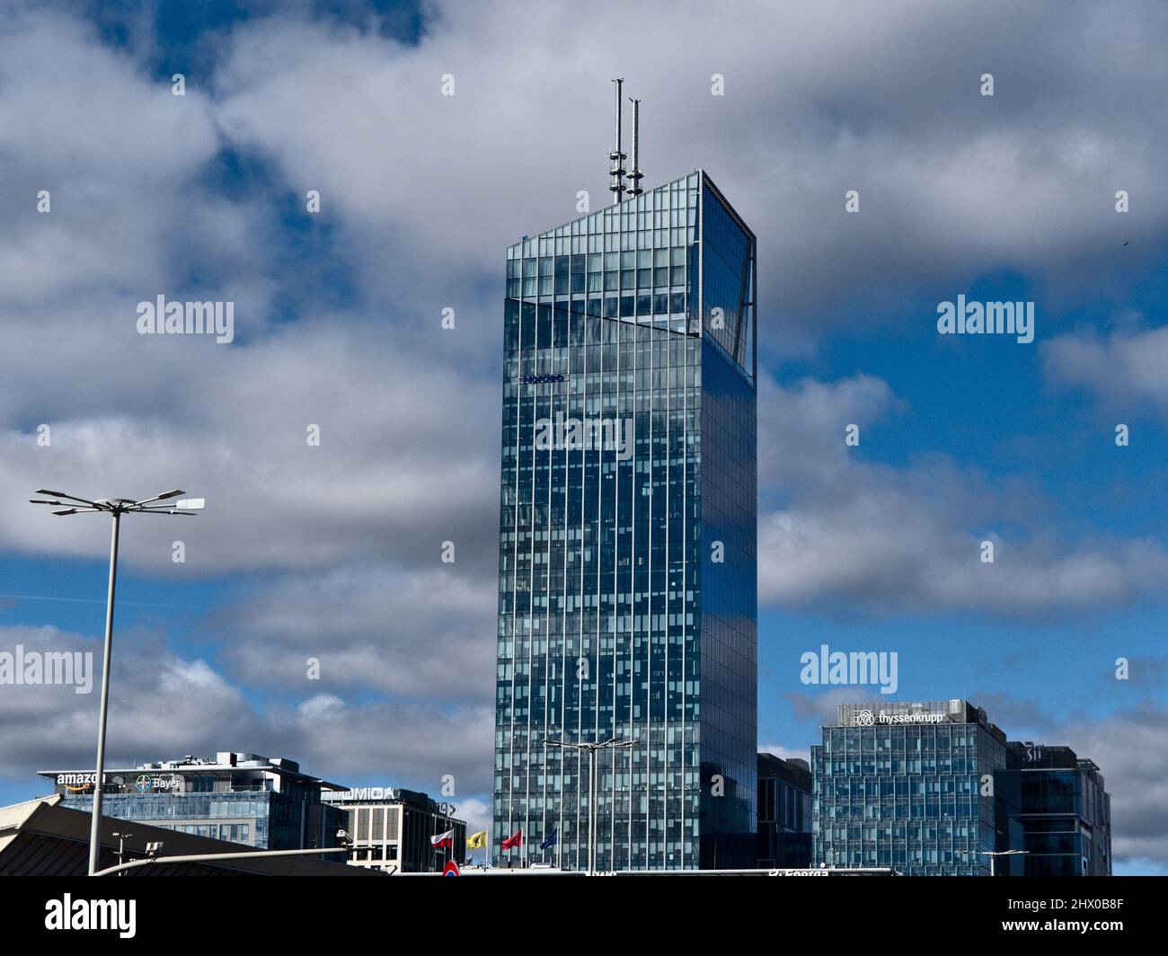 Olivia Business Centre office building, Gdansk, Poland Stock Photo - Alamy