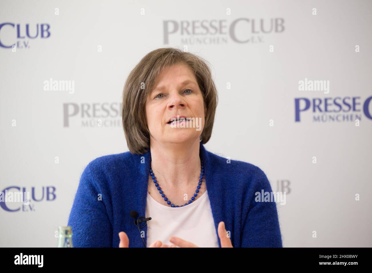 Munich, Germany. 08th Mar, 2022. Prof. Dr. Ulrike Protzer Munich Press ...