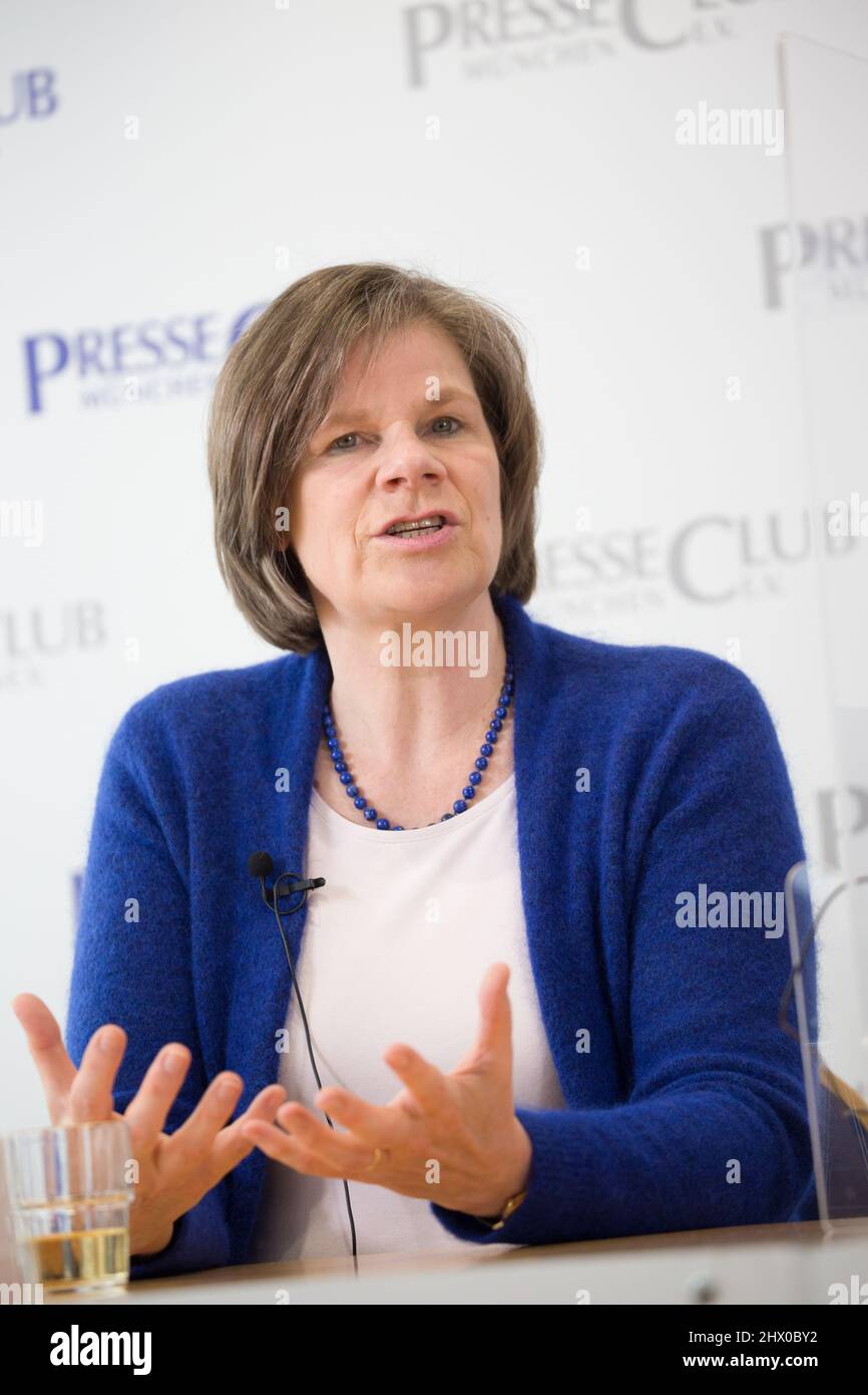 Munich, Germany. 08th Mar, 2022. Prof. Dr. Ulrike Protzer Munich Press ...