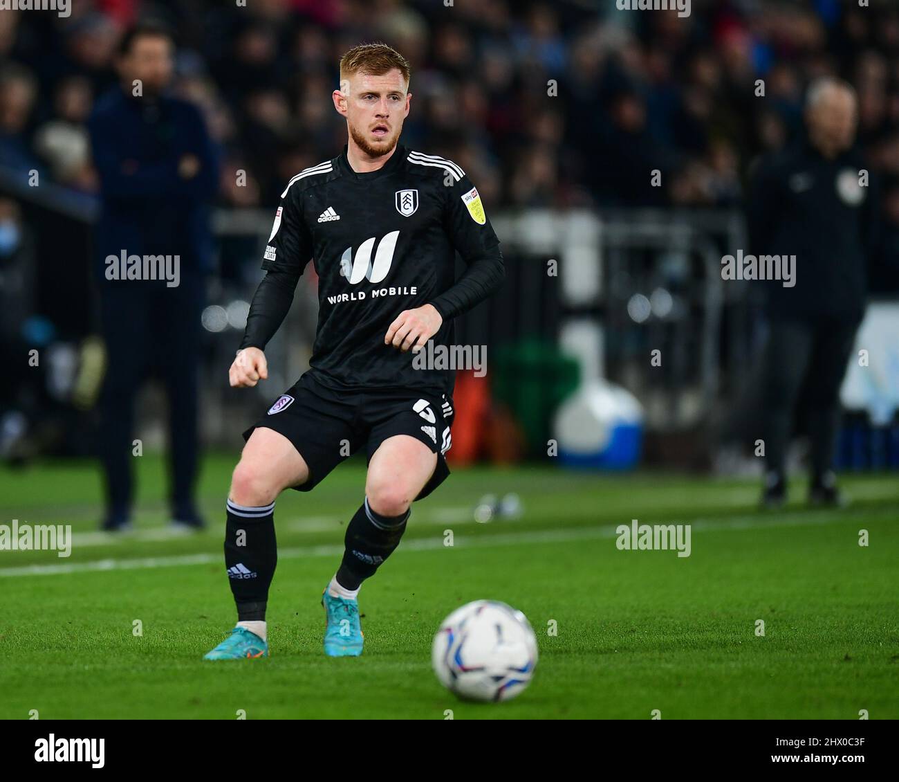 Harrison Reed #6 of Fulham in action during the game Stock Photo - Alamy