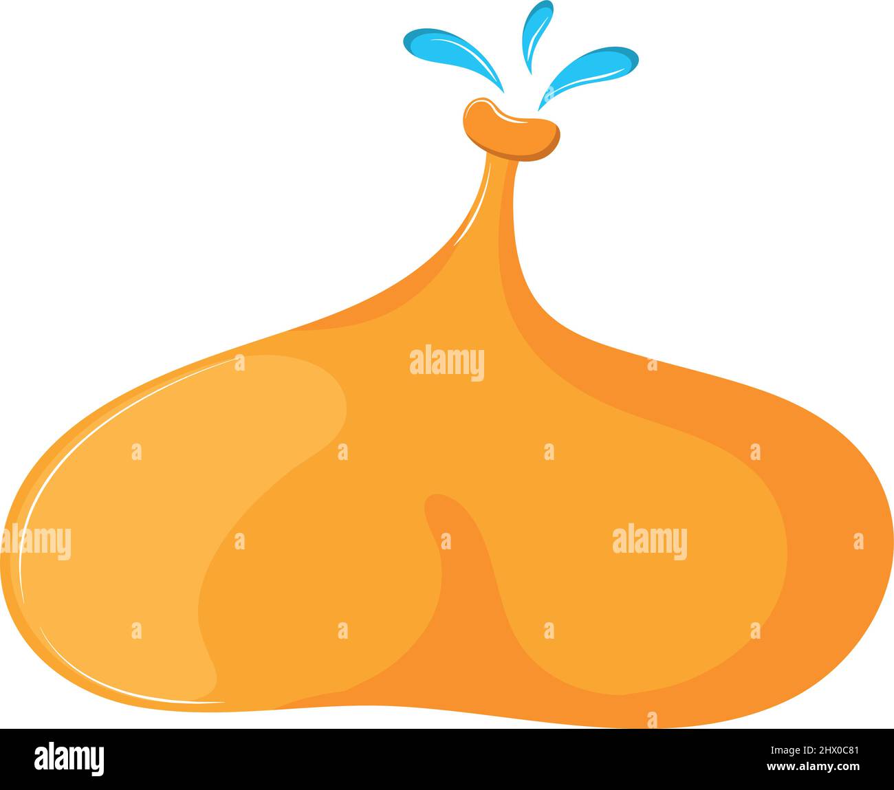 rubber bag with water Stock Vector Image & Art - Alamy