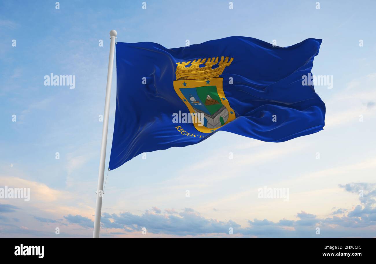 Flag of valparaiso hi-res stock photography and images - Alamy