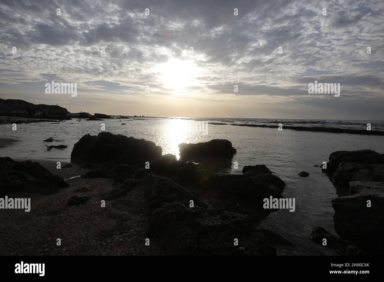 low waves on the shore of a beach High quality Stock Photo - Alamy