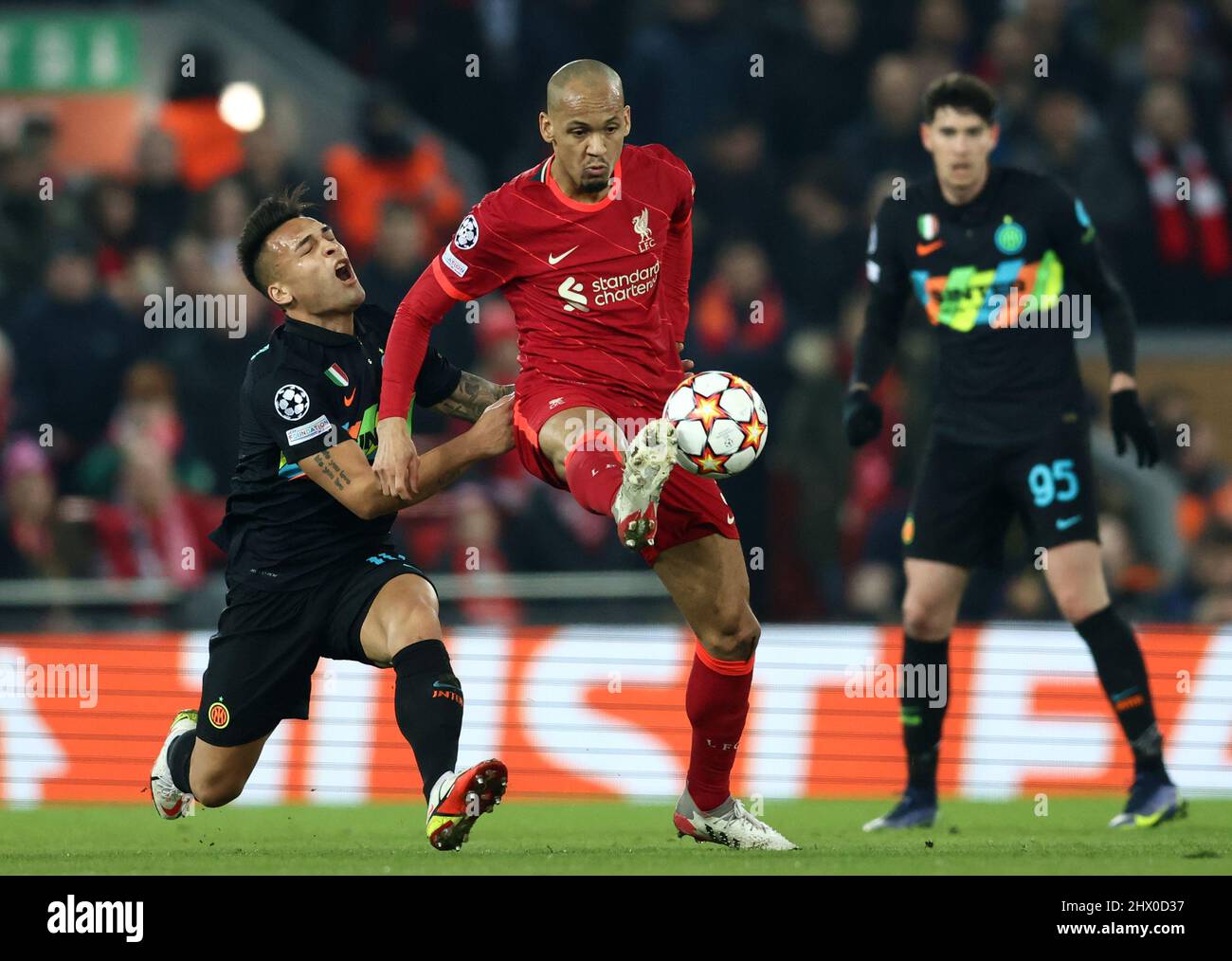 Liverpool, England, 8th March 2022. Alexis Sanchez of Inter Milan ...
