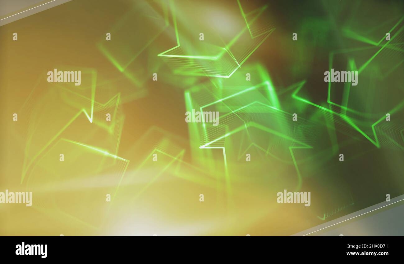 Recycling icon, waste data management and sustainable industry symbol ...