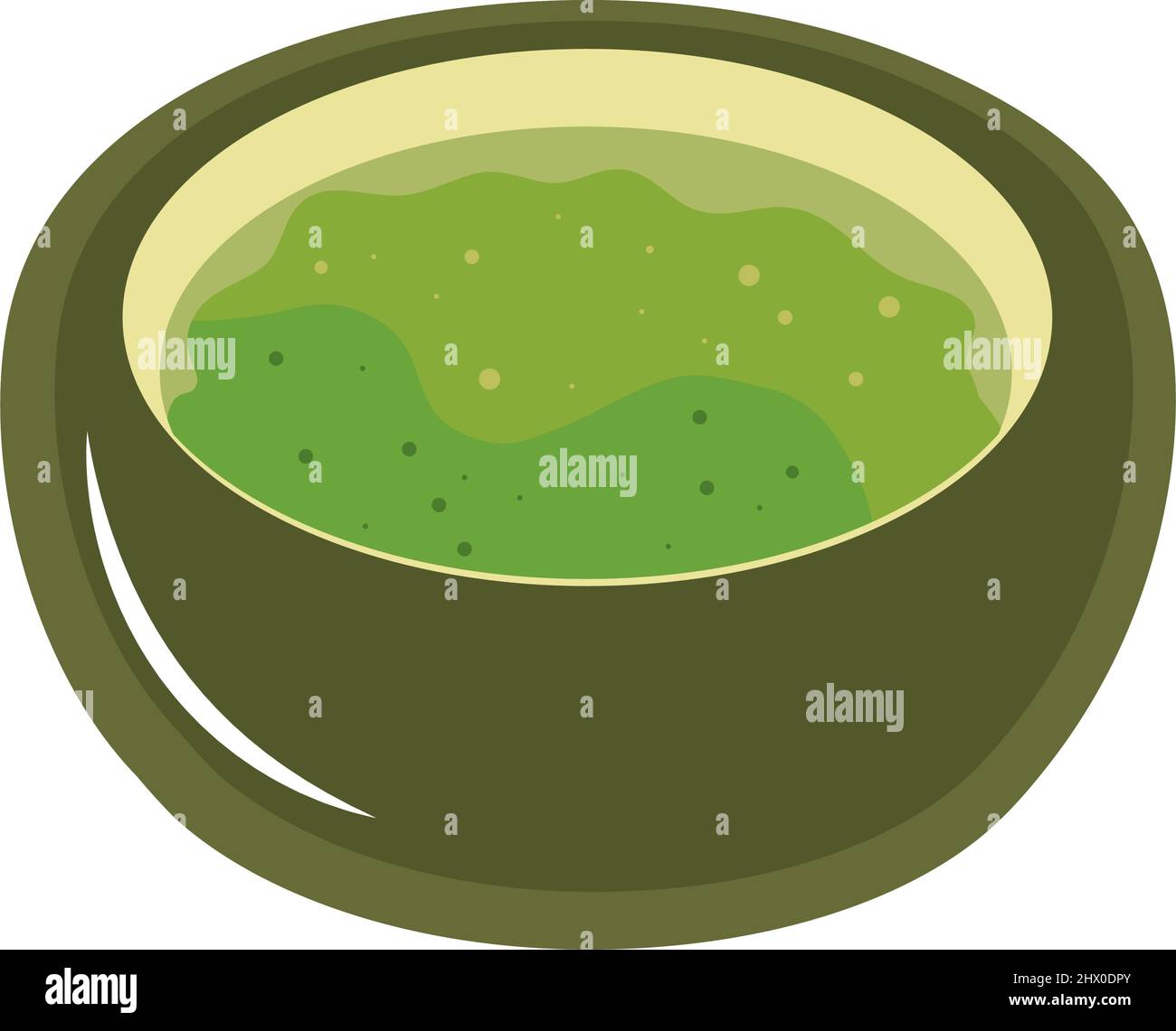 matcha tea drink Stock Vector Image & Art - Alamy