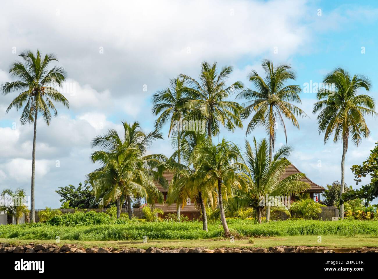 Scenic landscape at Moorea Island, French Polynesia Stock Photo - Alamy