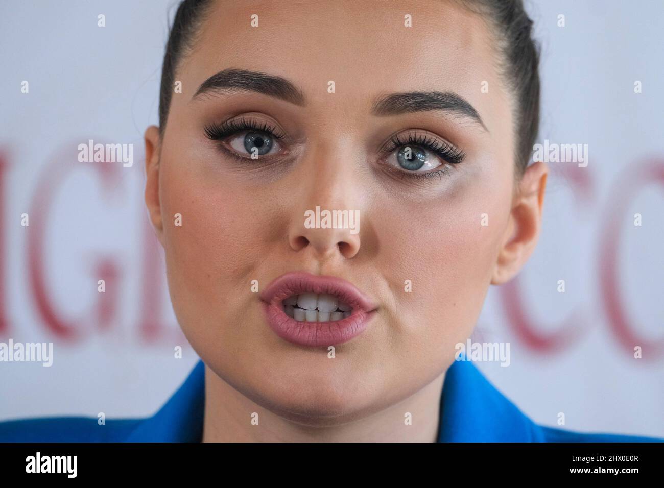 Los Angeles, California, USA. 8th Mar, 2022. Veronica Didusenko, Miss ...
