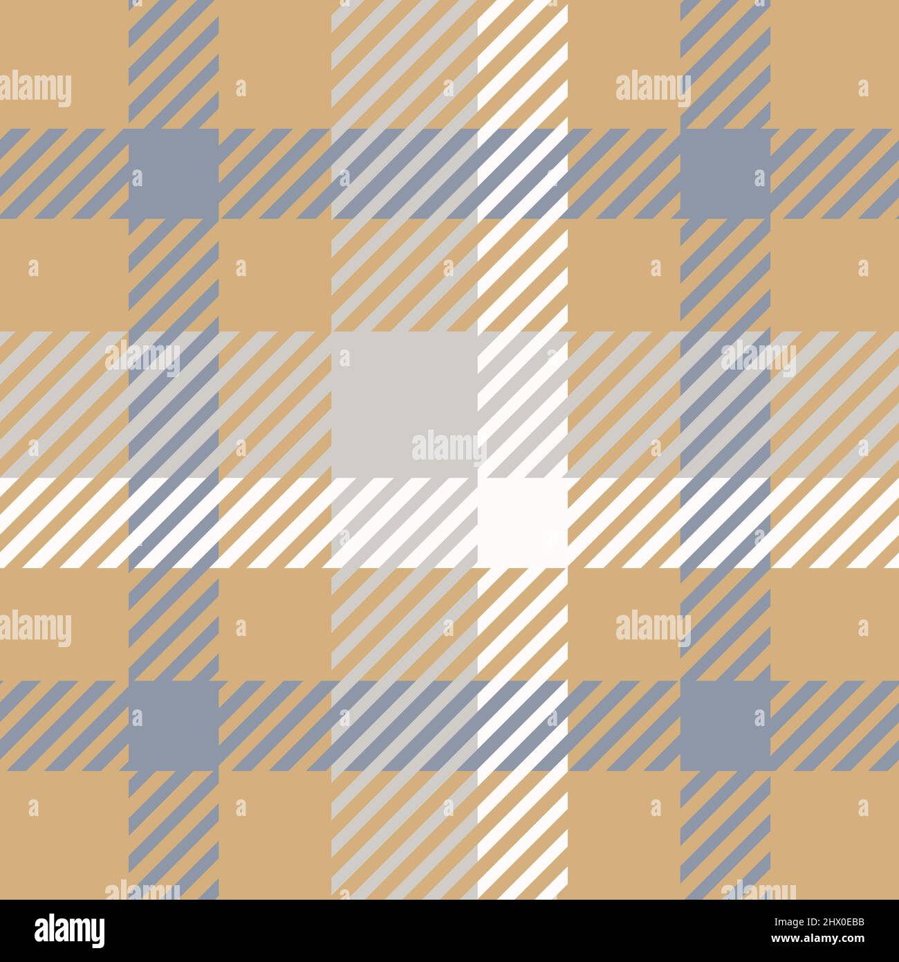 Farmhouse seamless plaid vector pattern. Gingham baby color checker ...