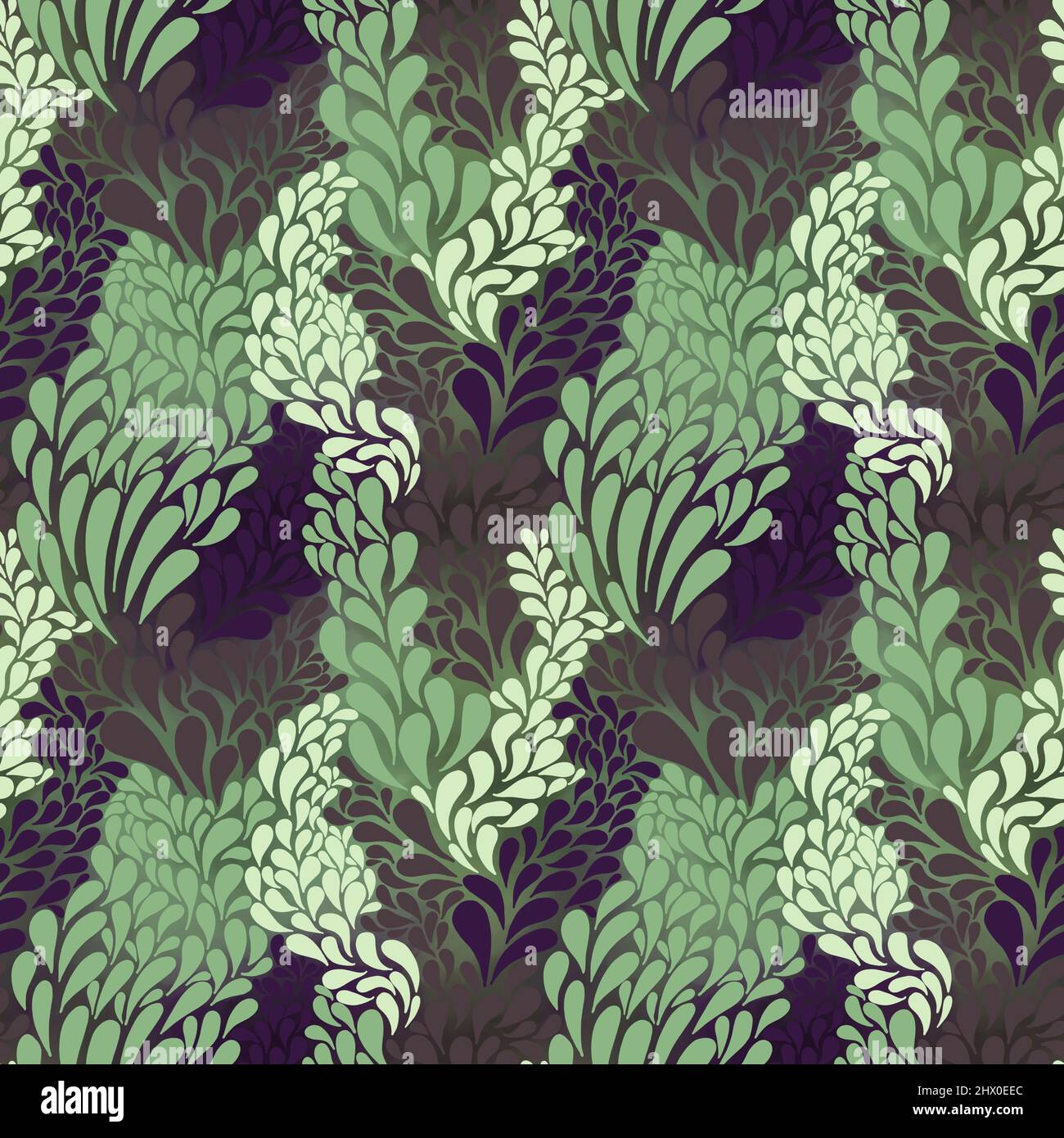 Seamless pattern with leaves for fabrics and textiles Stock Photo - Alamy