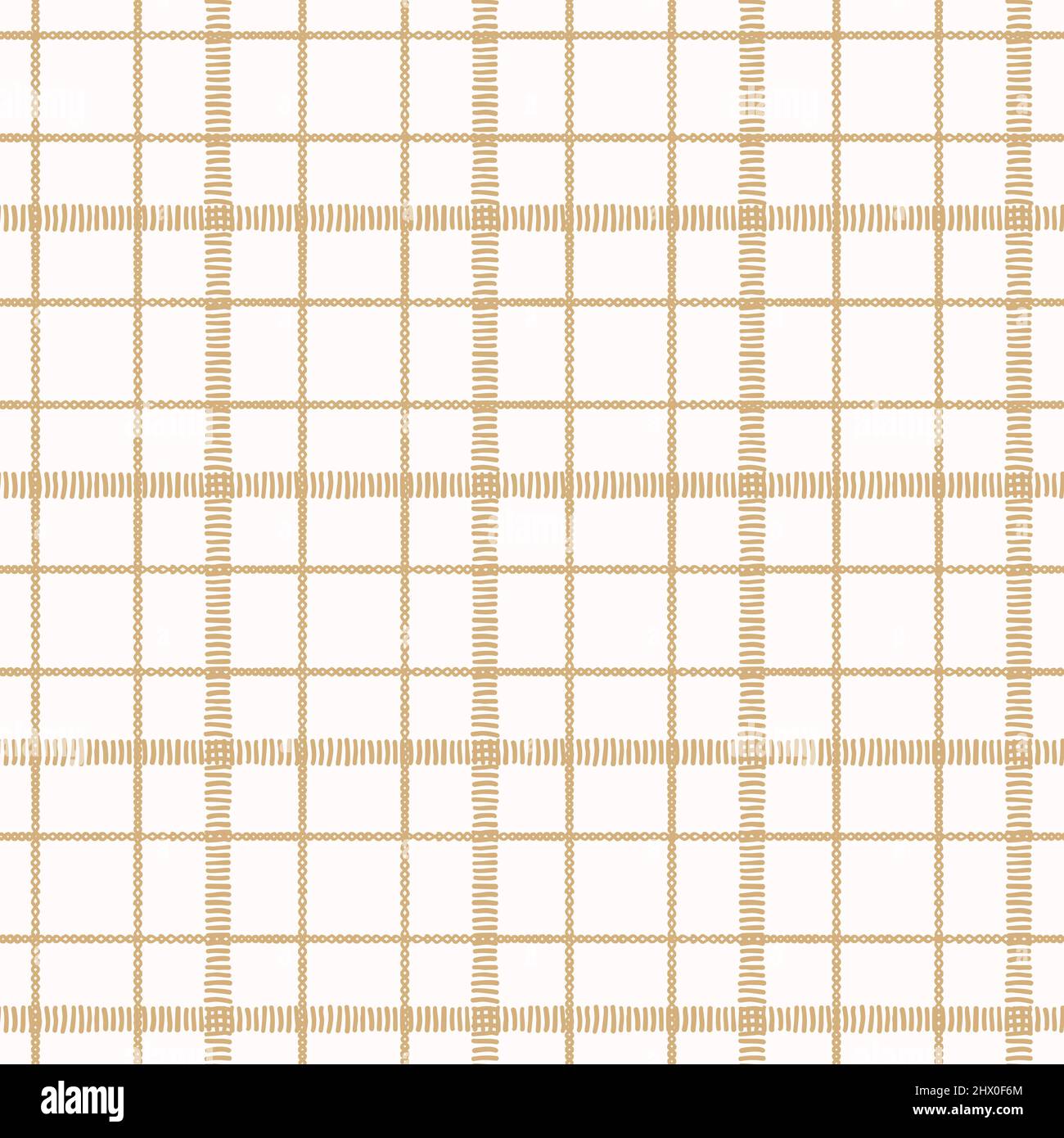 Farmhouse seamless check vector pattern. Gingham baby color checker ...