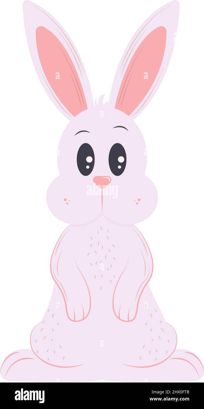 cute rabbit cartoon Stock Vector Image & Art - Alamy