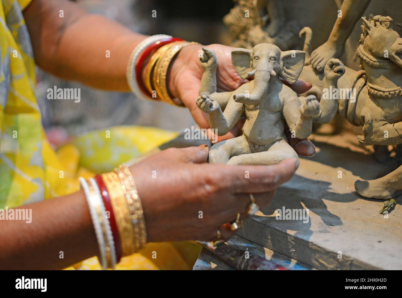 Kolkata, West Bengal, India. 8th Mar, 2022. Mala Pal who was a famous ...