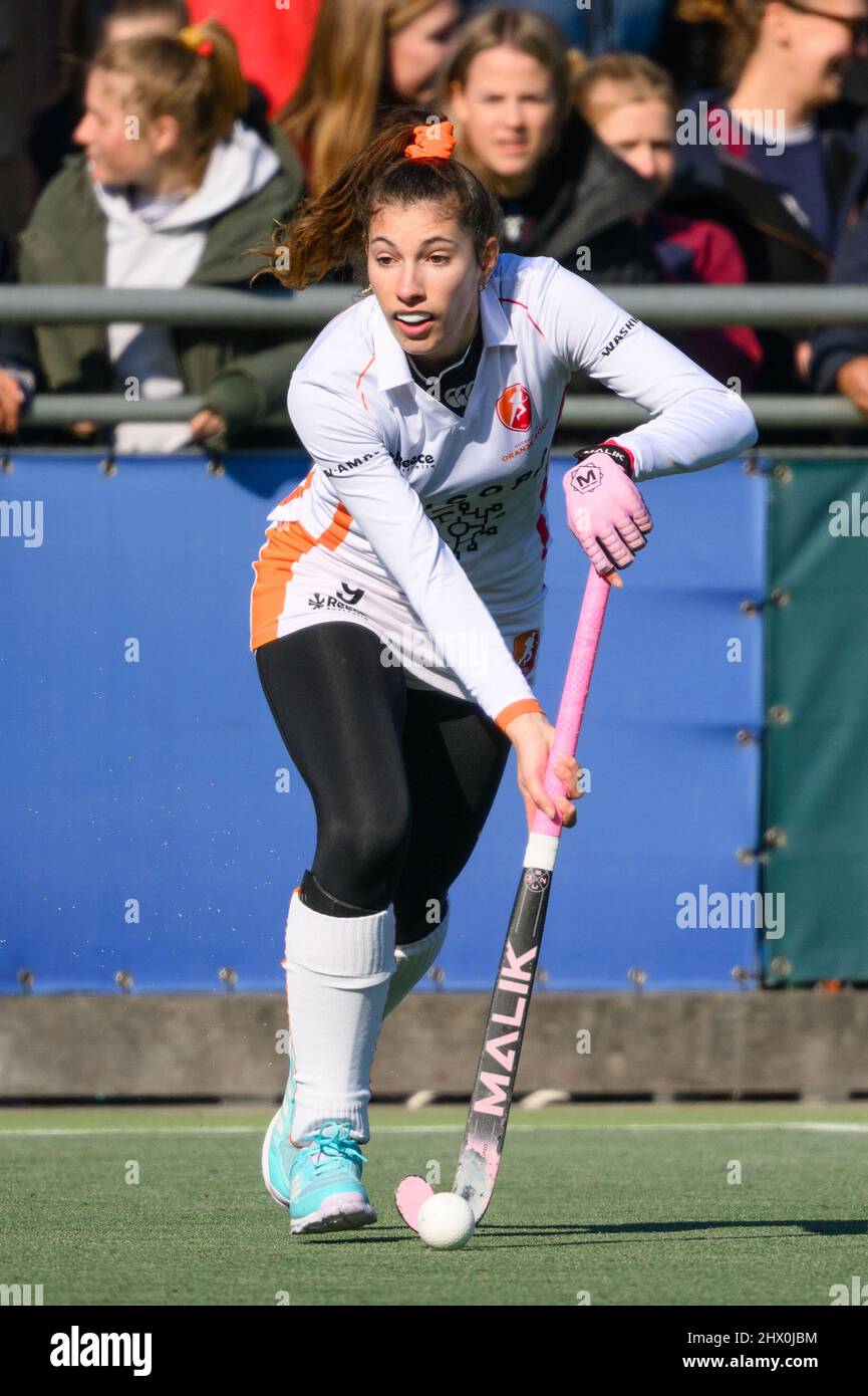 DEN HAAG, 06-03-2022, HC Klein Zwitserland, Hockey Hoofdklasse Dames ...