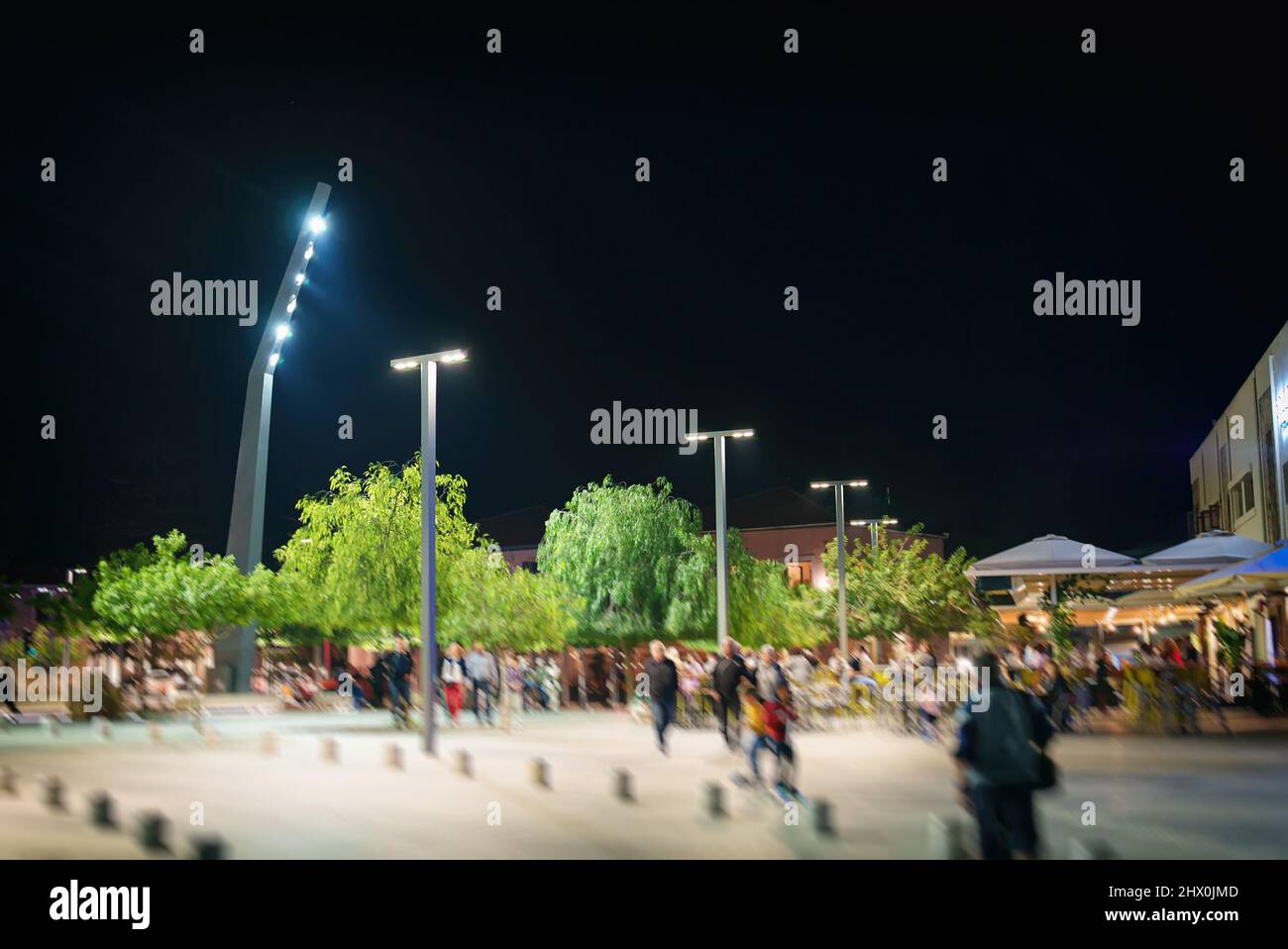 Square in Paphos city center in Cyprus Stock Photo - Alamy