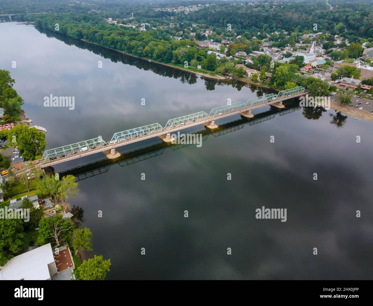 Delaware river aerial hi-res stock photography and images - Alamy