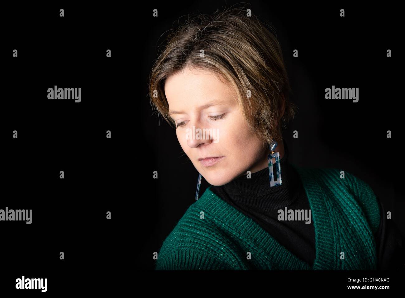 Beautiful 35 year old woman hi-res stock photography and images - Alamy