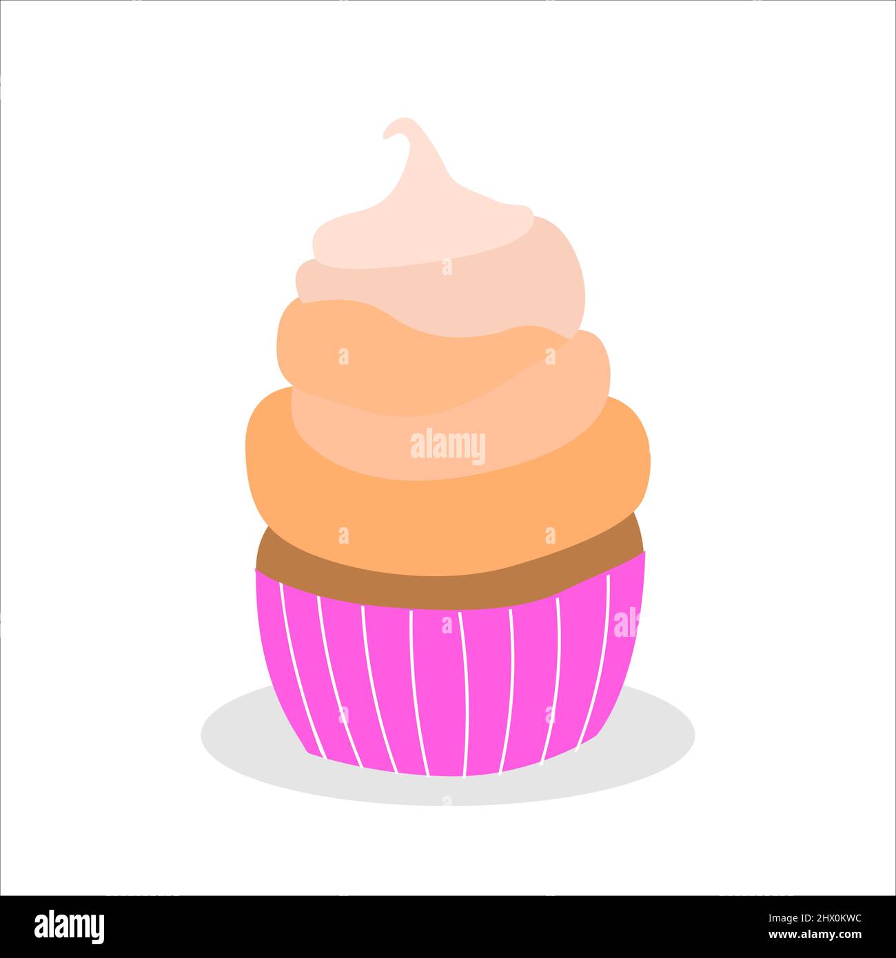 Birthday food party illustrator Stock Vector Images - Alamy