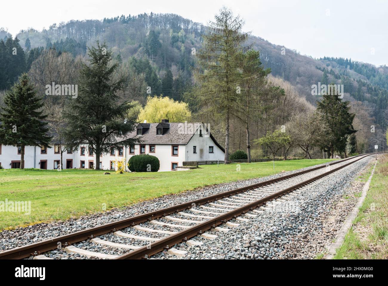 Auw an der Kyll, Rhineland-Palatinate - Germany - 04 09 2019 Double ...