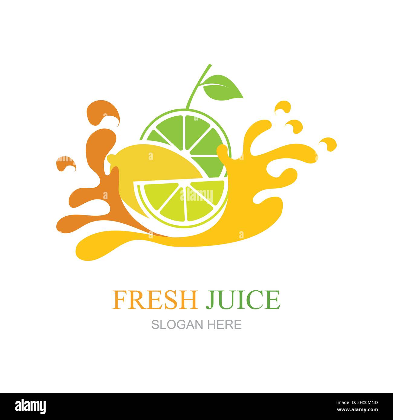 Fresh juice logo images illustration design Stock Vector Image & Art ...