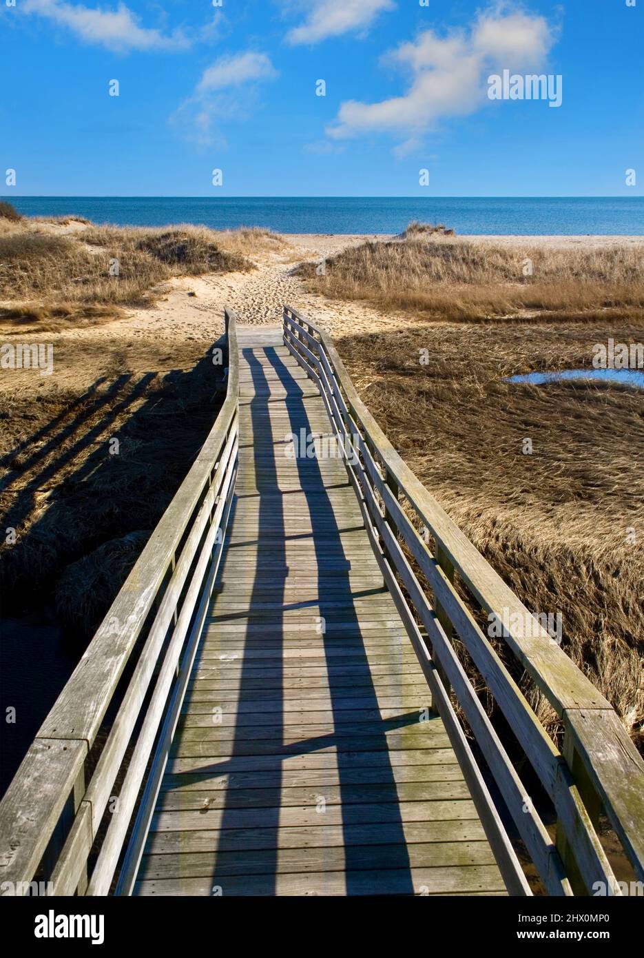 Ridgevale Beach Bridge at Chatham, Cape Cod Stock Photo - Alamy