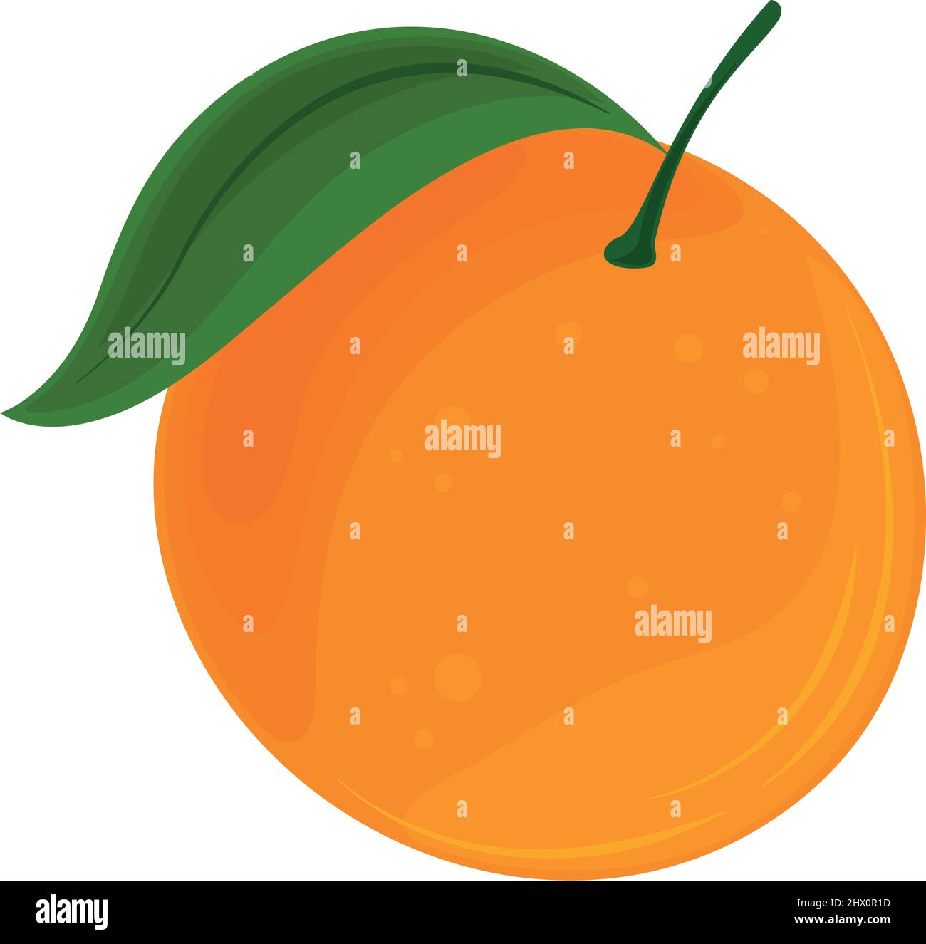 orange fruit icon Stock Vector Image & Art - Alamy