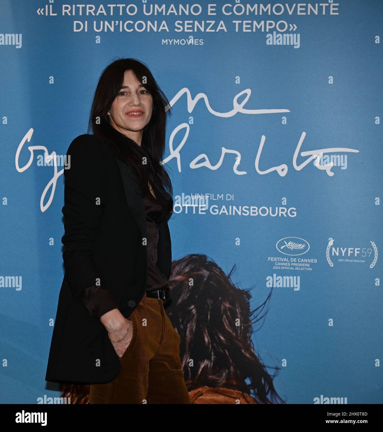 Milan, Italy. 08th Mar, 2022. Milan, Italy Photocall with Charlotte ...