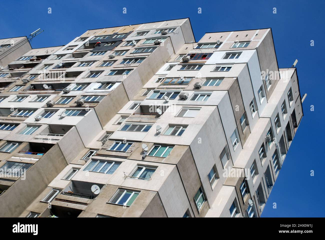 High Rise Accommodation, Lyulin Suburb, Sofia, Bulgaria Stock Photo - Alamy