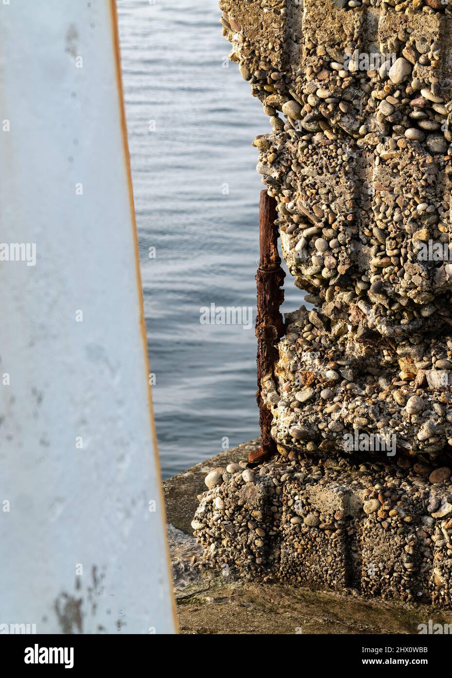7 March 2023. Hopeman, Moray, Scotland. This is a scene from within the ...