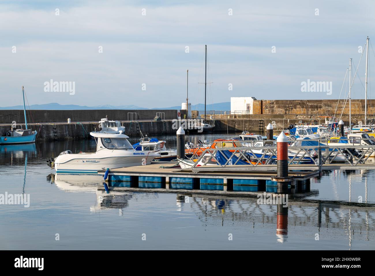 7 March 2023. Hopeman, Moray, Scotland. This is a scene from within the ...