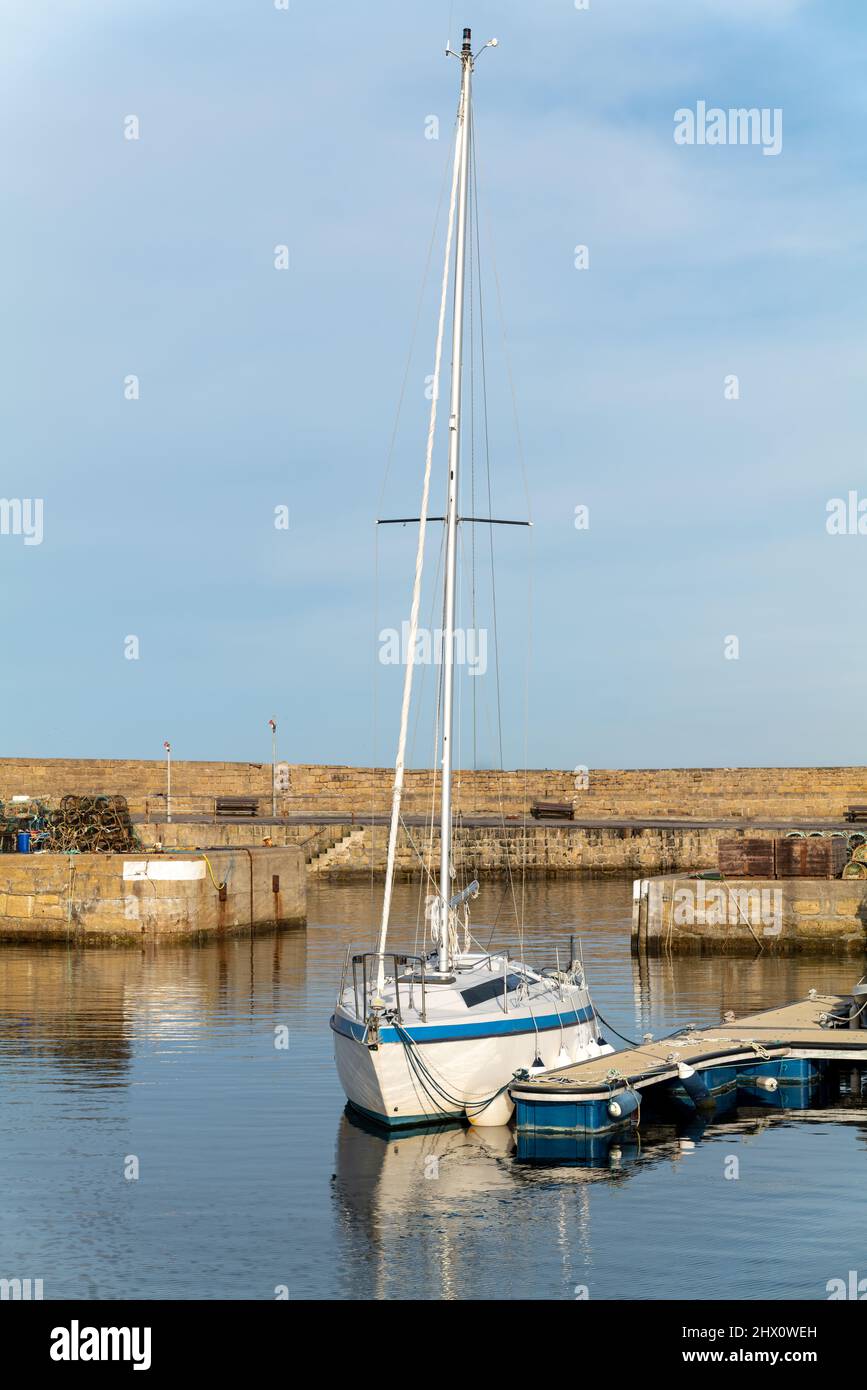 7 March 2023. Hopeman, Moray, Scotland. This is a scene from within the ...