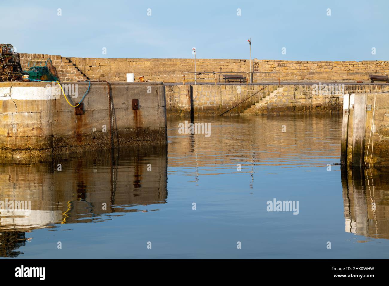 7 March 2023. Hopeman, Moray, Scotland. This is a scene from within the ...