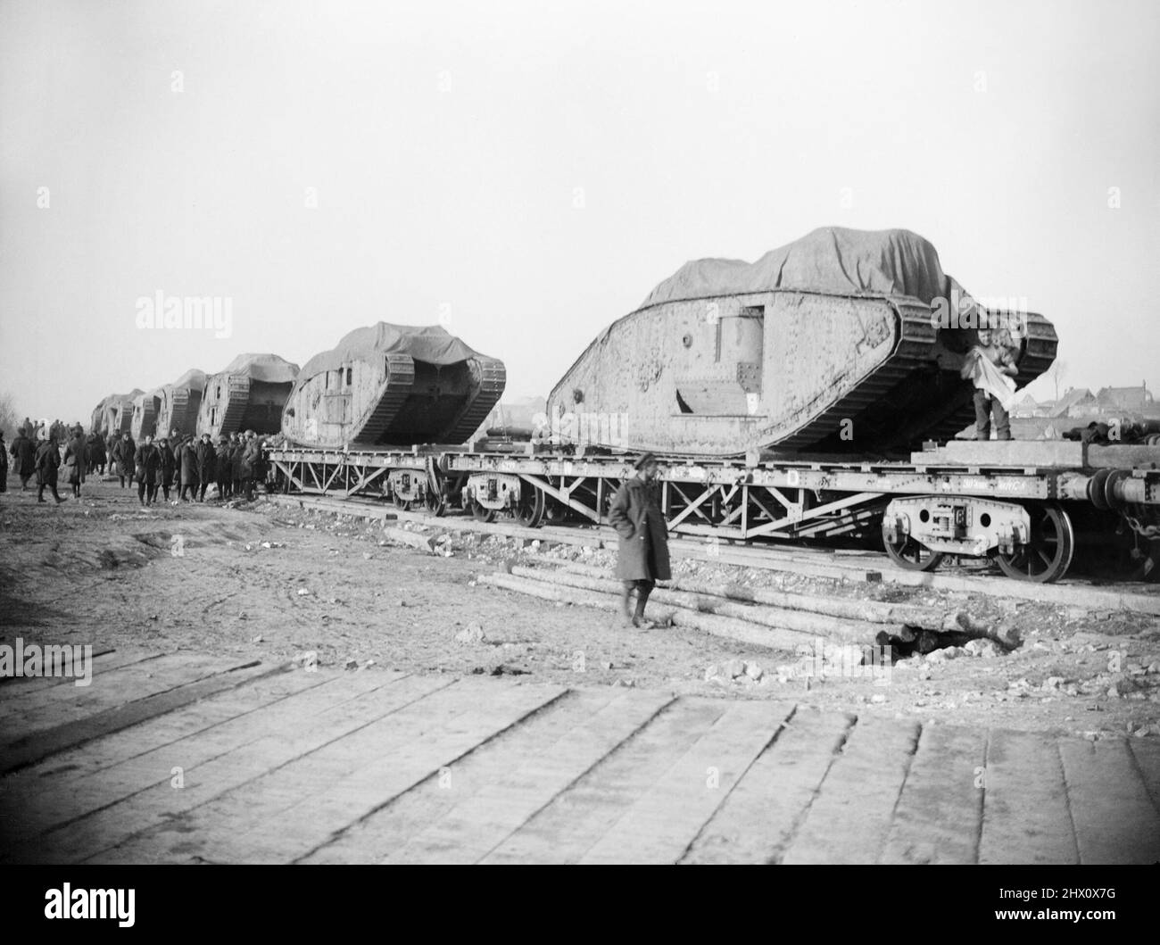 First world war soldier on train Black and White Stock Photos & Images ...