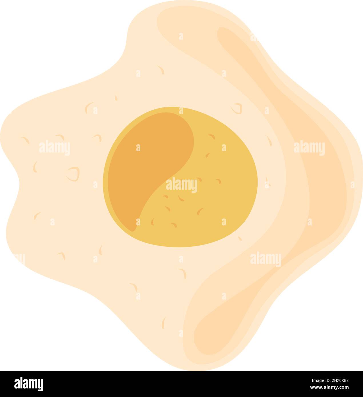 fried egg cartoon Stock Vector Image & Art - Alamy