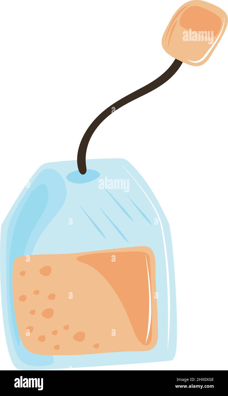 tea bag cartoon Stock Vector Image & Art - Alamy