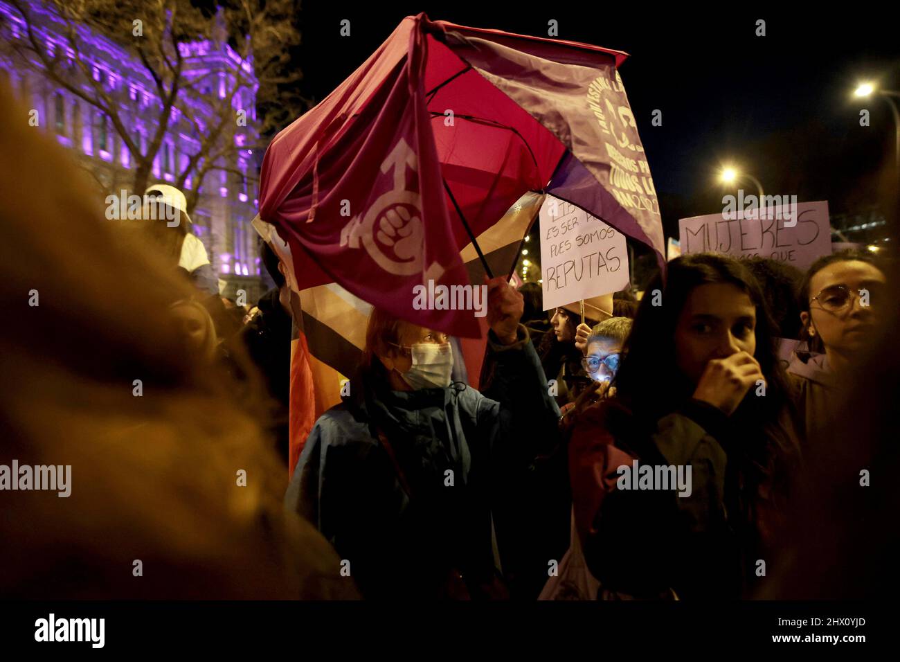 Madrid Spain; 03.08.2022.- Feminism takes to the streets of Spain with ...