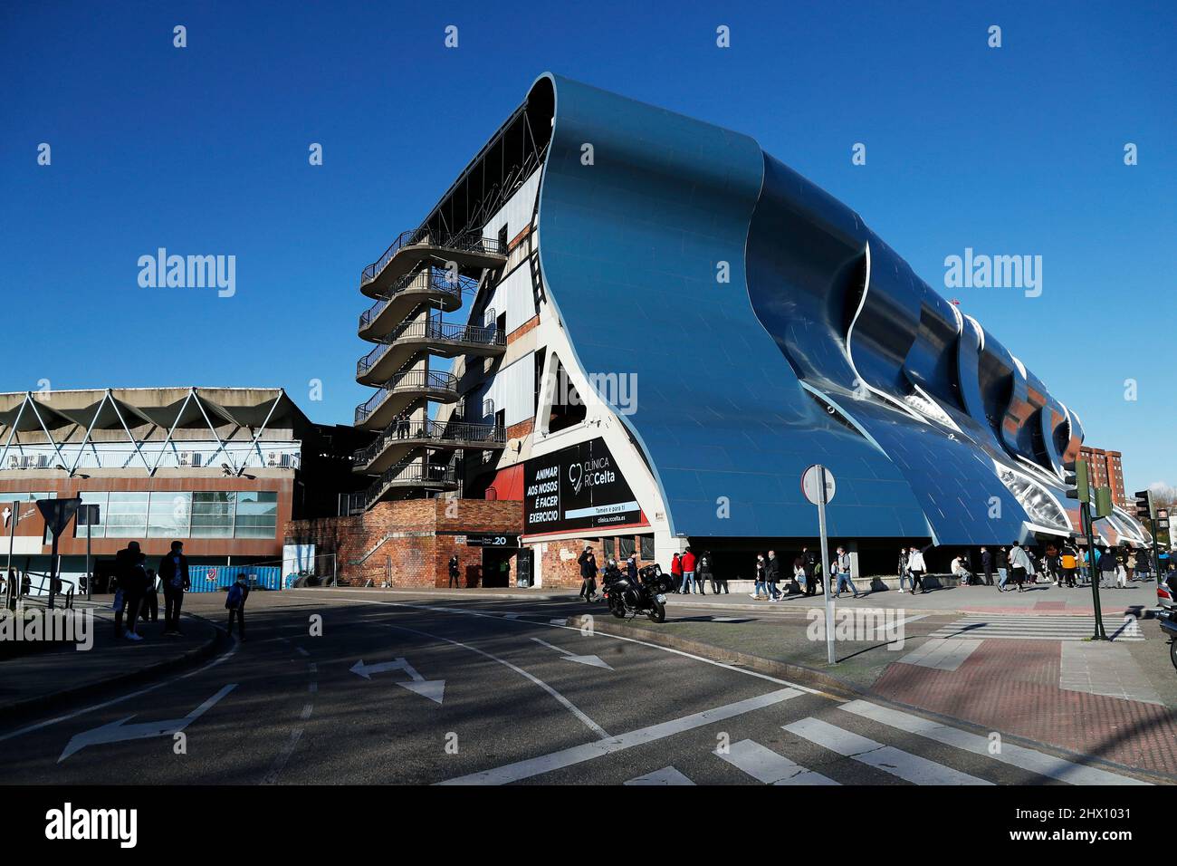 Vigo, Spain. Credit: D. 6th Mar, 2022. Abanca Balaidos stadium (Celta ...
