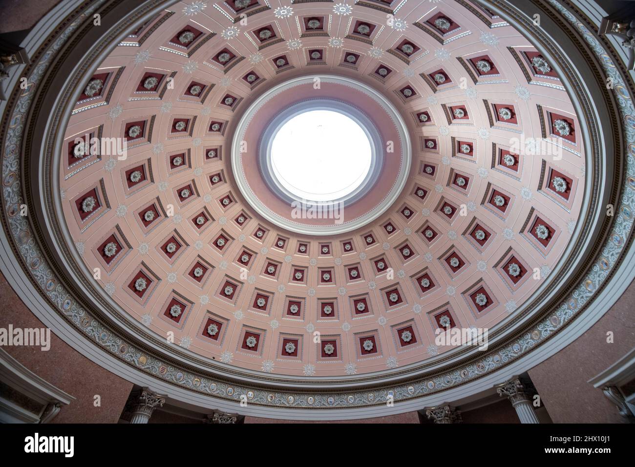 Hungarian National Museum. Dome Stock Photo - Alamy