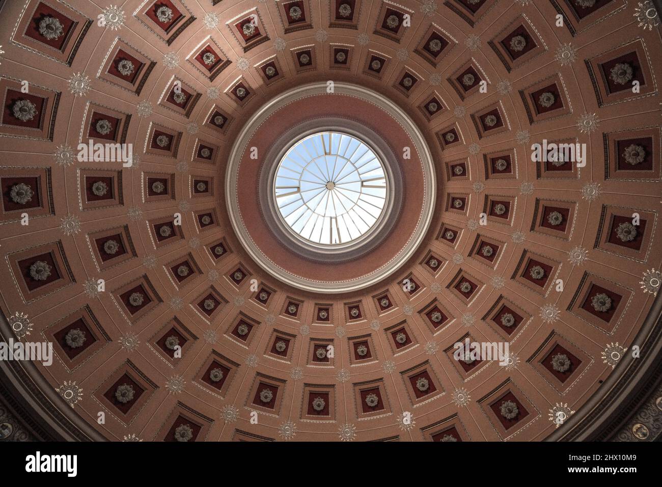 Hungarian National Museum. Dome Stock Photo - Alamy