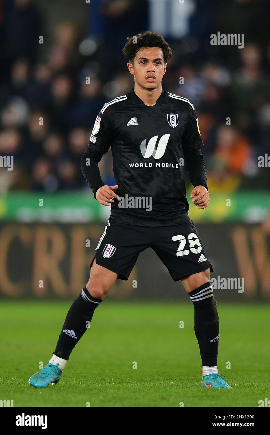 Fabio Carvalho #28 of Fulham during the game Stock Photo - Alamy