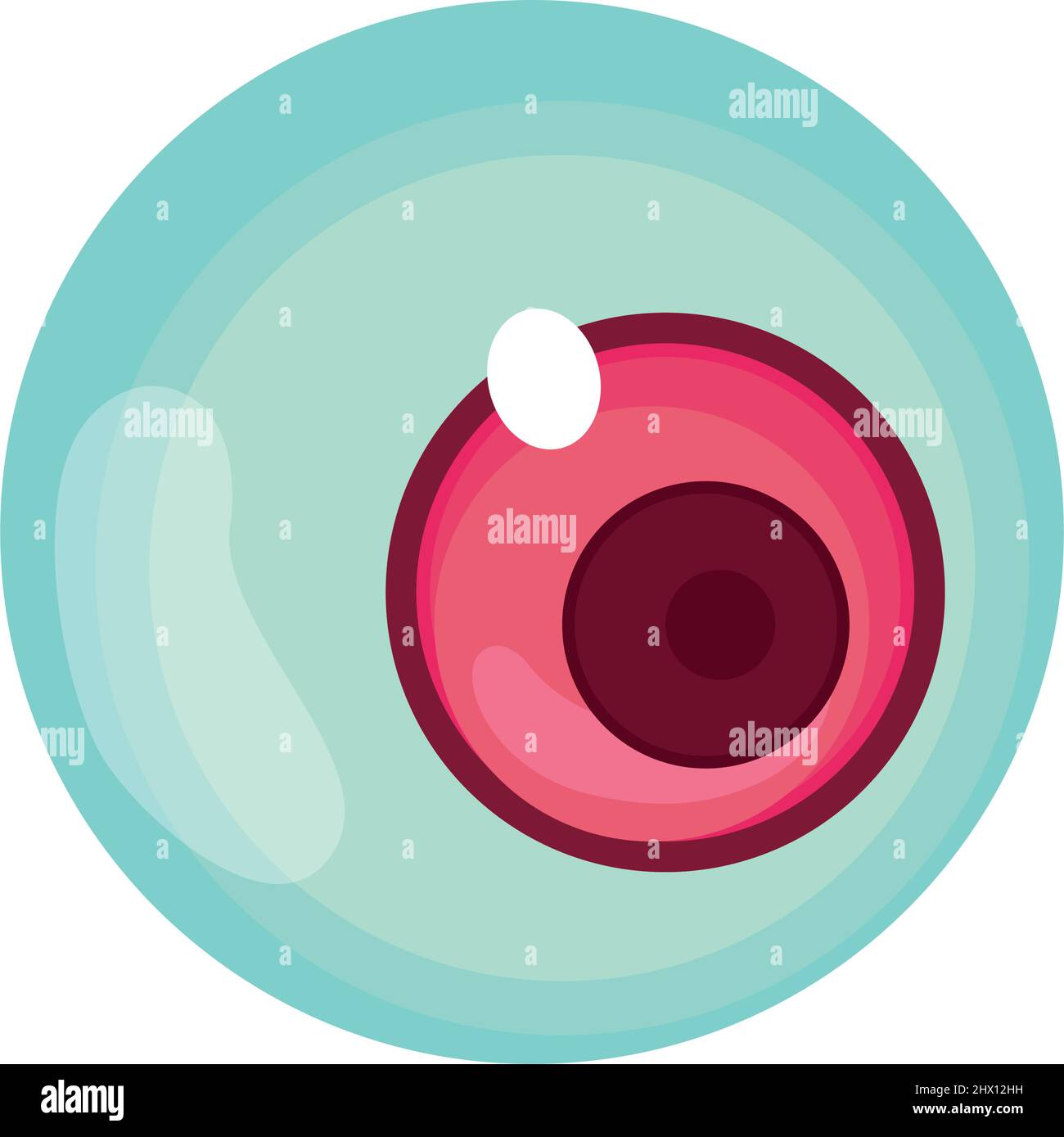 eyeball cartoon icon Stock Vector Image & Art - Alamy