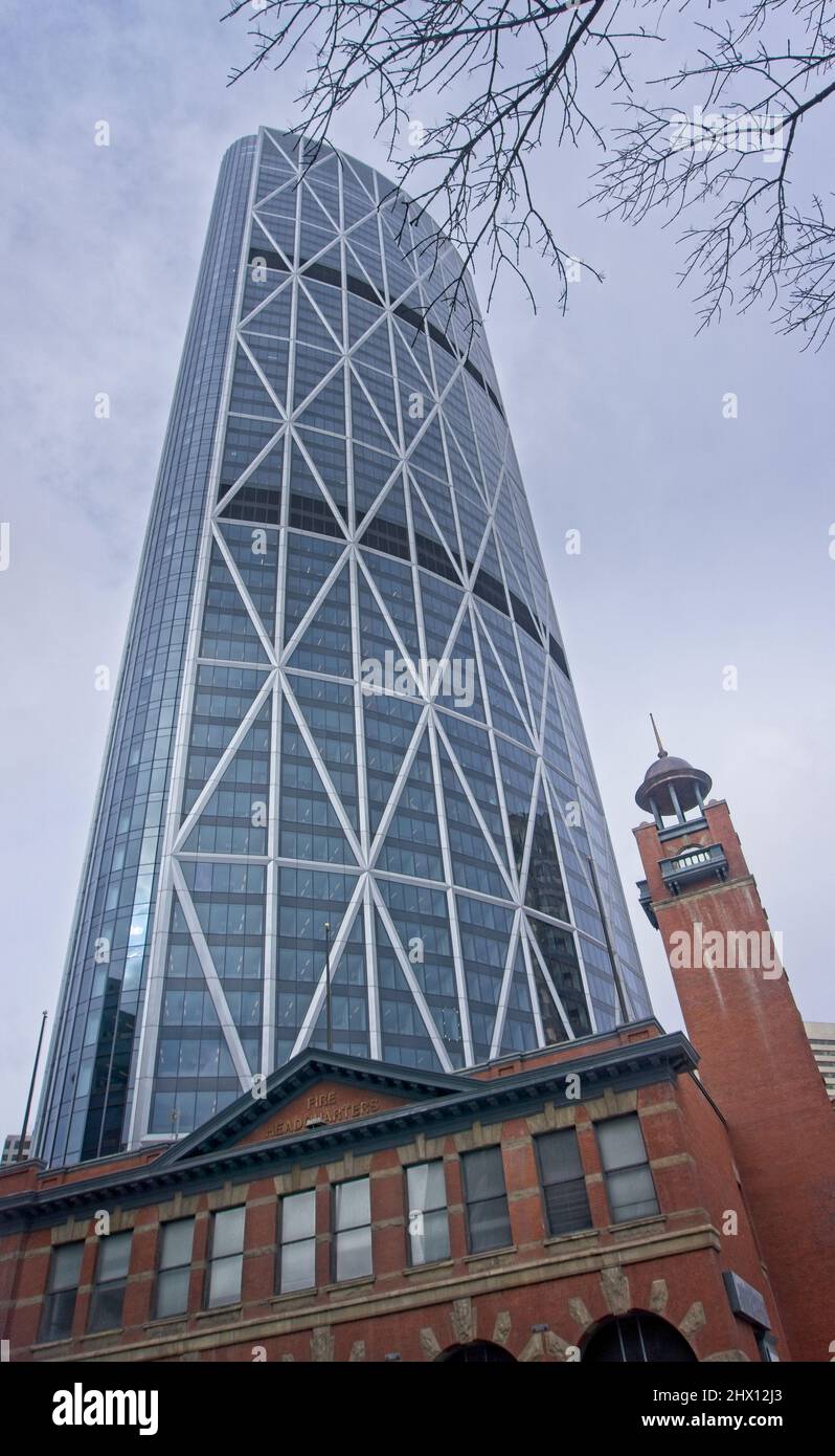 Bow Building Downtown Calgary Alberta Stock Photo - Alamy