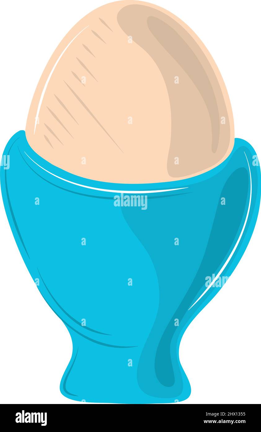 boiled egg cartoon Stock Vector Image & Art - Alamy