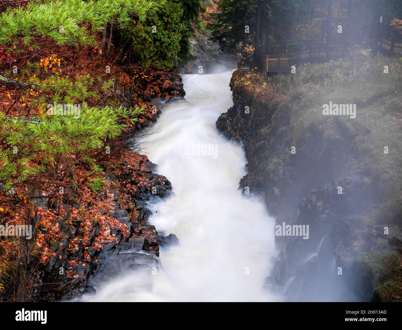 Powerful waterfall but beautiful hi-res stock photography and images ...