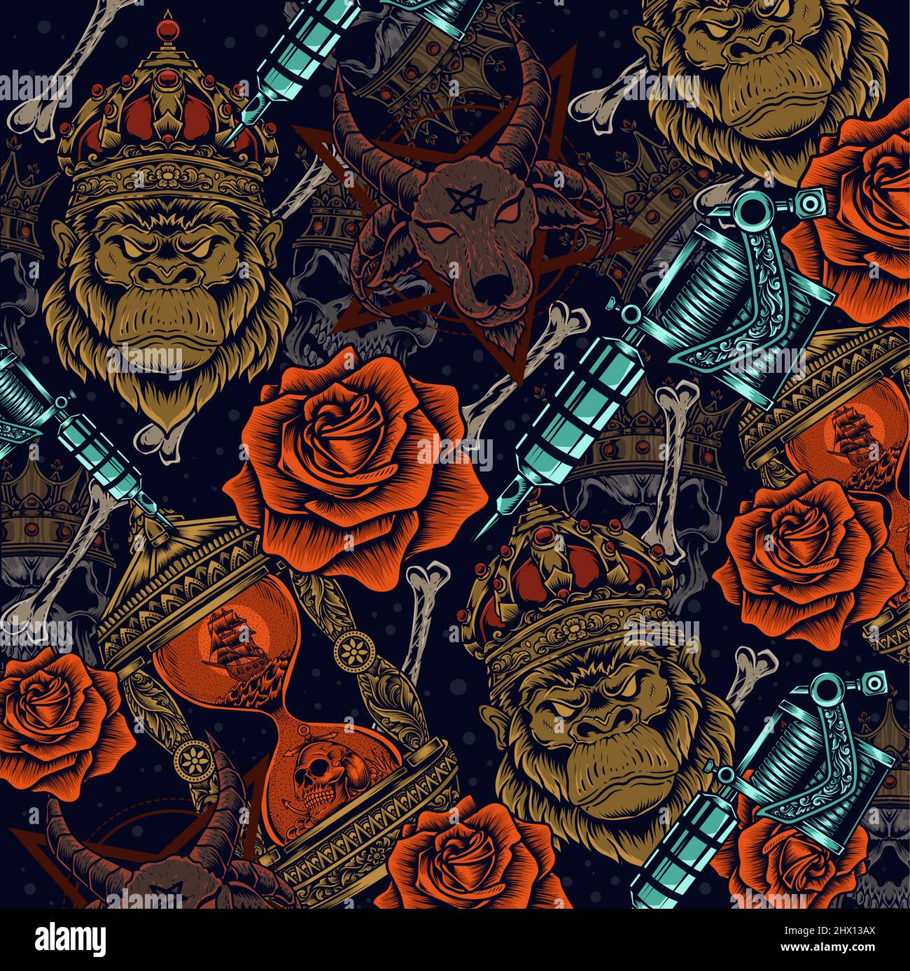 Vintage Tattoo Wallpaper