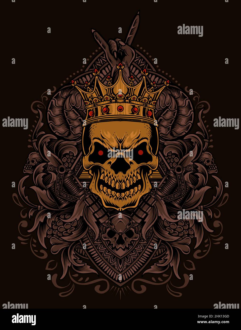 Vintage halloween engraving set hi-res stock photography and images - Alamy