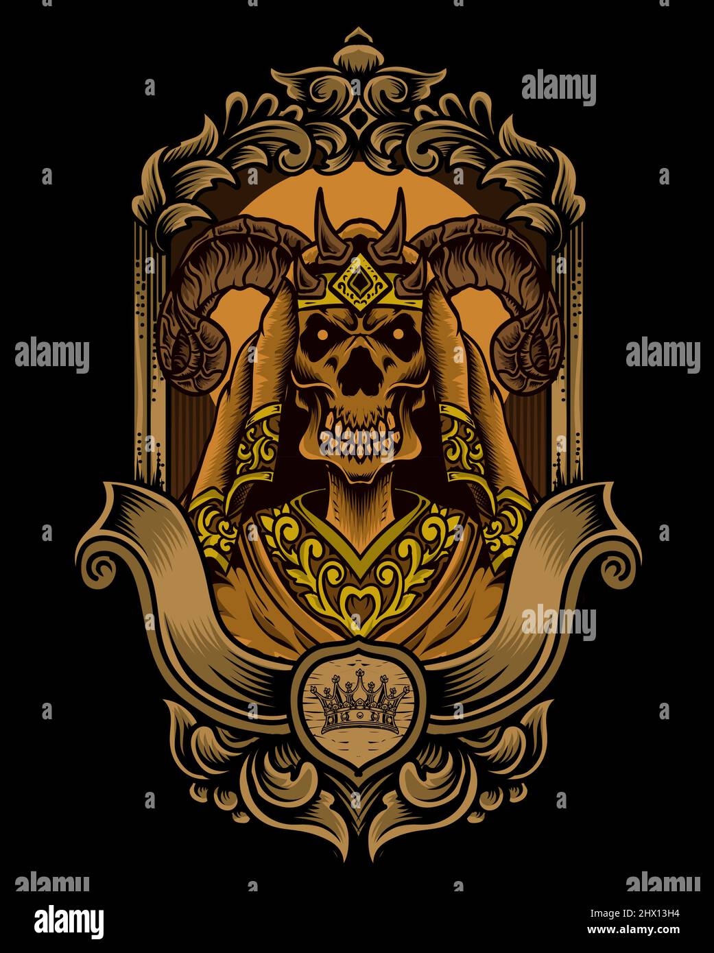 Great king of Stock Vector Images - Alamy