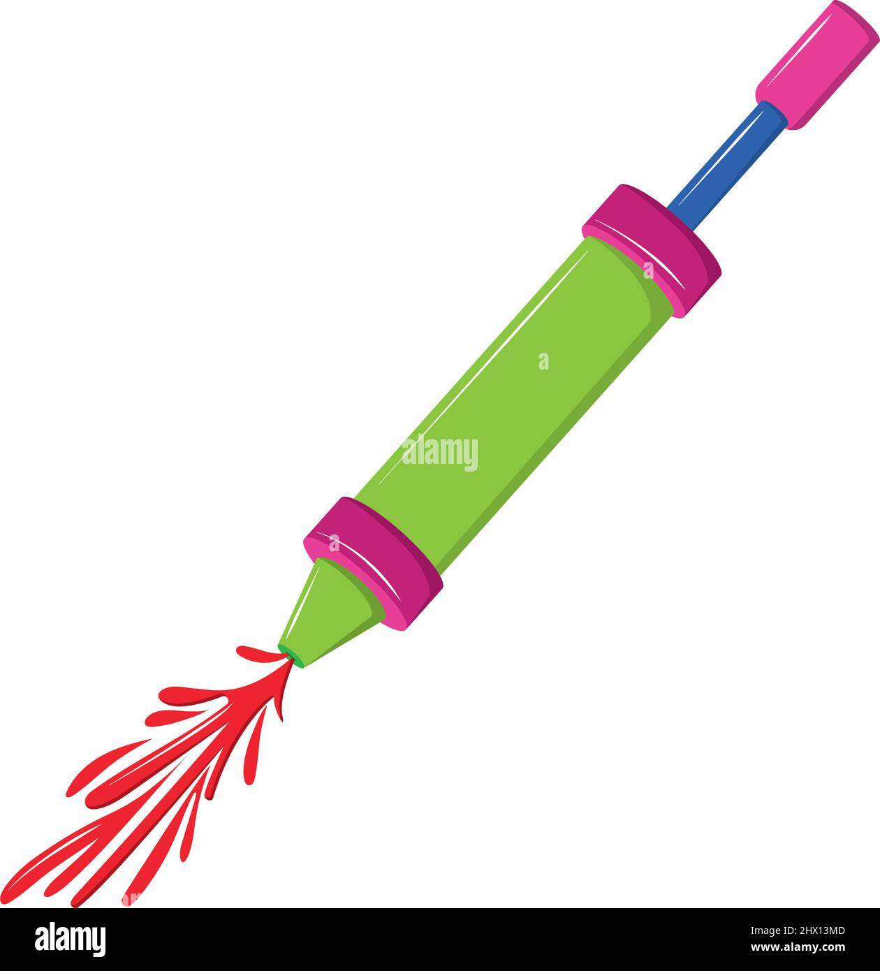 toy with color powder Stock Vector Image & Art - Alamy
