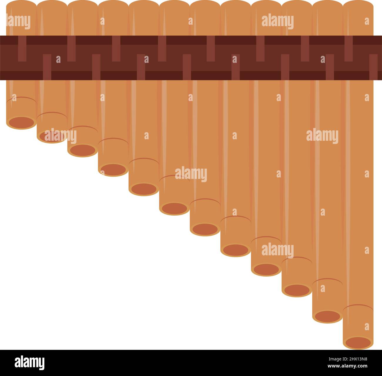 Orchestral instrument flat design Cut Out Stock Images & Pictures - Alamy