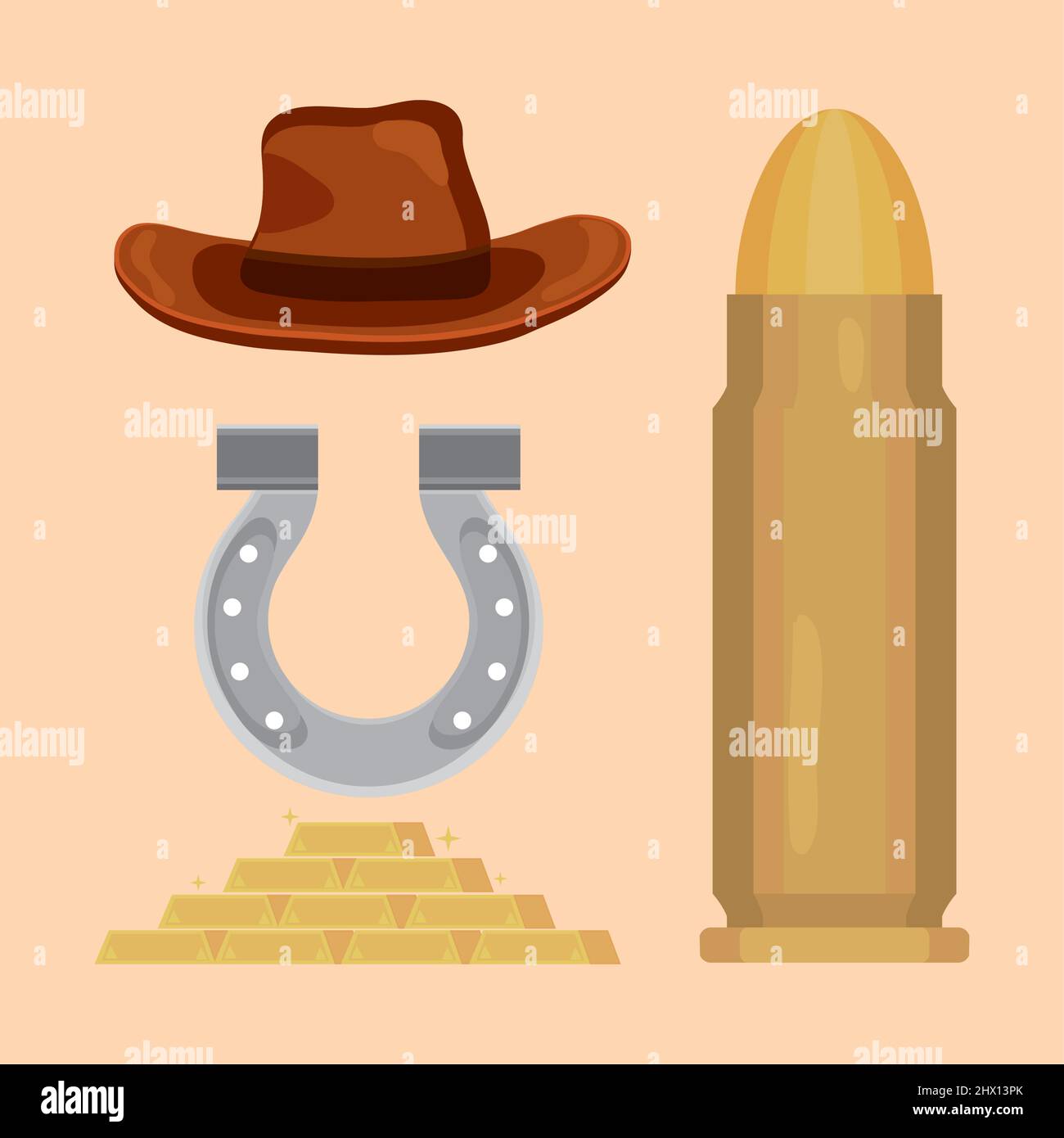 west cowboy stuff Stock Vector Image & Art - Alamy